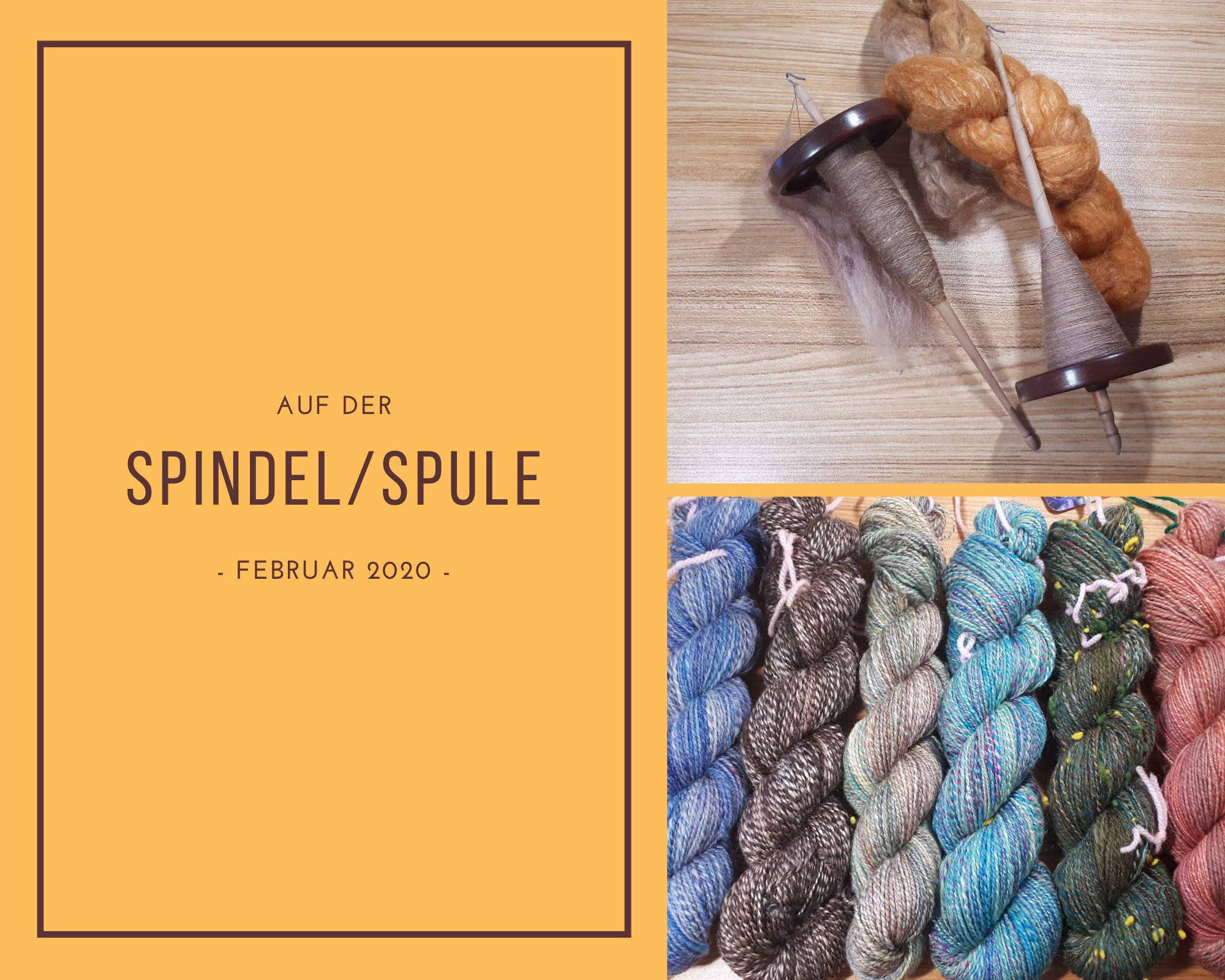 Auf der Spindel/Spule – Februar 2020 – ScreamingColoursBlog